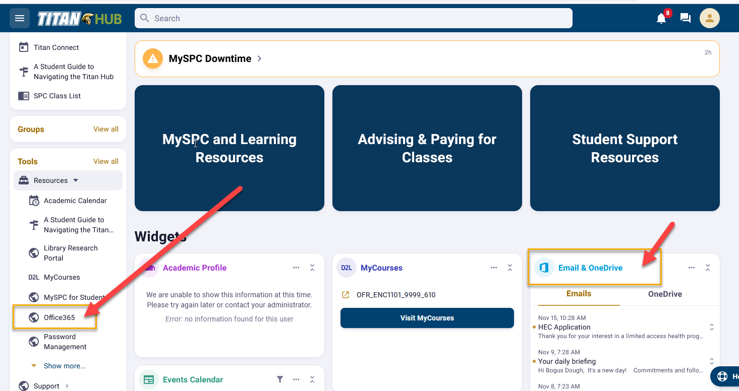 How do I Access My SPC Email? – Student Support